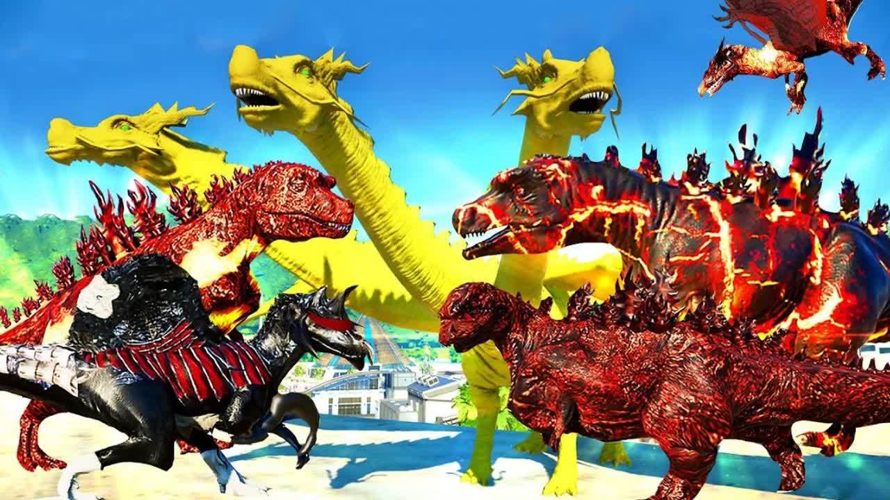 恐龙世界动画片 奇趣蛋 恐龙乐园了儿童恐龙乐园 恐龙大战汽车