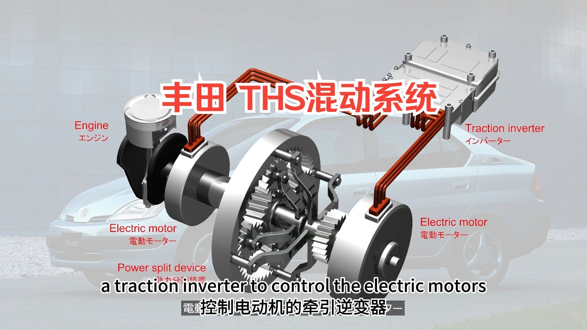 丰田 THS双擎 混动系统