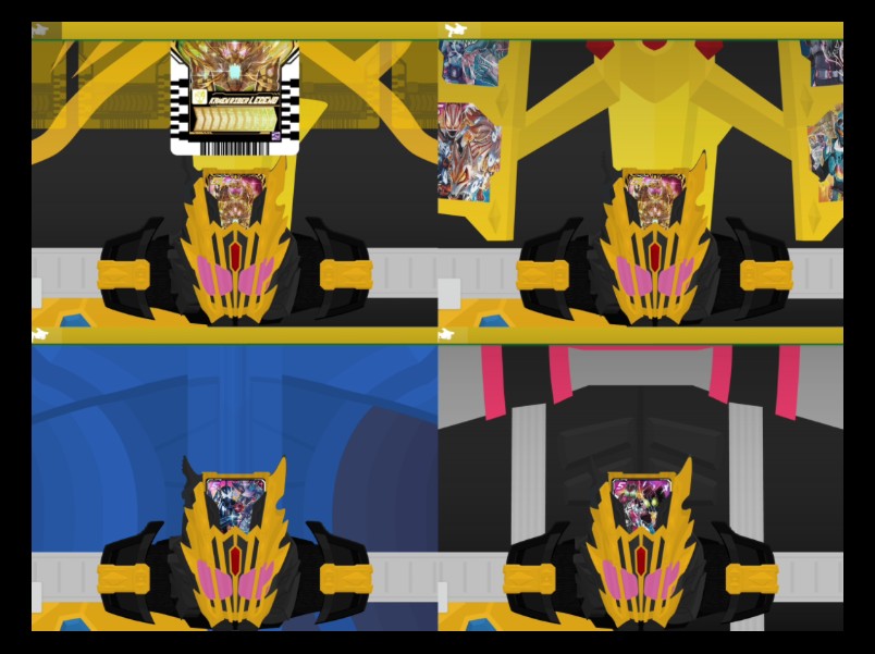 【SWF】假面骑士歌查德变身模拟器更新传奇雷杰多全卡牌!