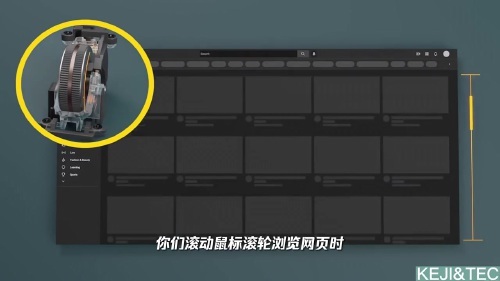 鼠标滚轮的工原理