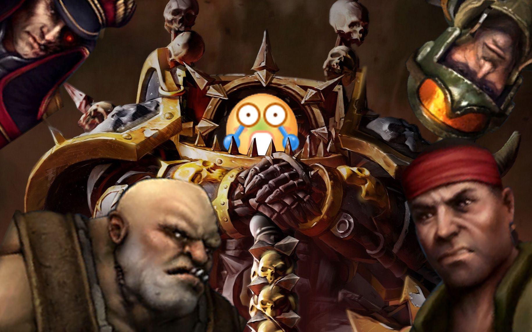 我们是皇帝的神选,血祭神皇,颅献金座