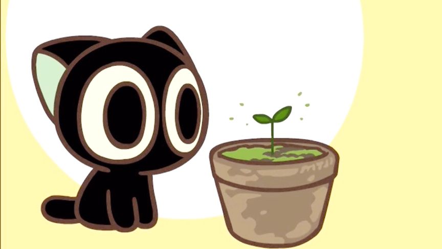 育儿简笔画:1分钟画出超萌罗小黑,快给宝宝收藏吧!