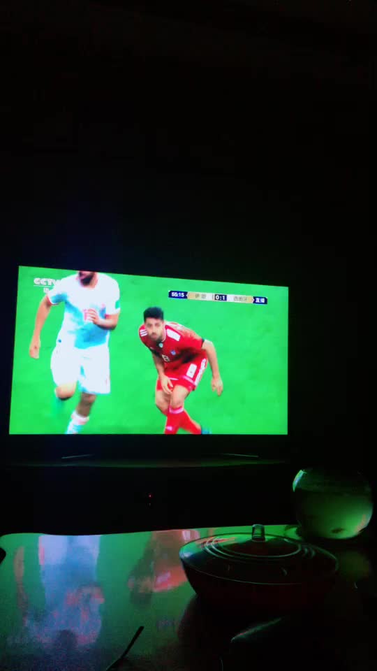 伊朗队连自己家大门都守不好。咋进的世界杯赛来的呢?