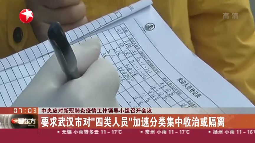 中央应对新冠肺炎疫情工作领导小组召开会议