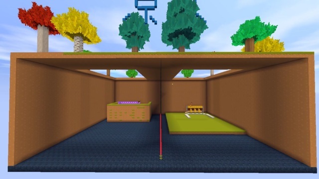 迷你世界,蛋糕别墅建筑大赛,第一次右边实力吊打左边完全碾压