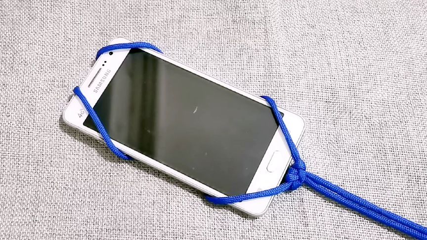 户外应急手机挂结 适合应急做个简单挂结