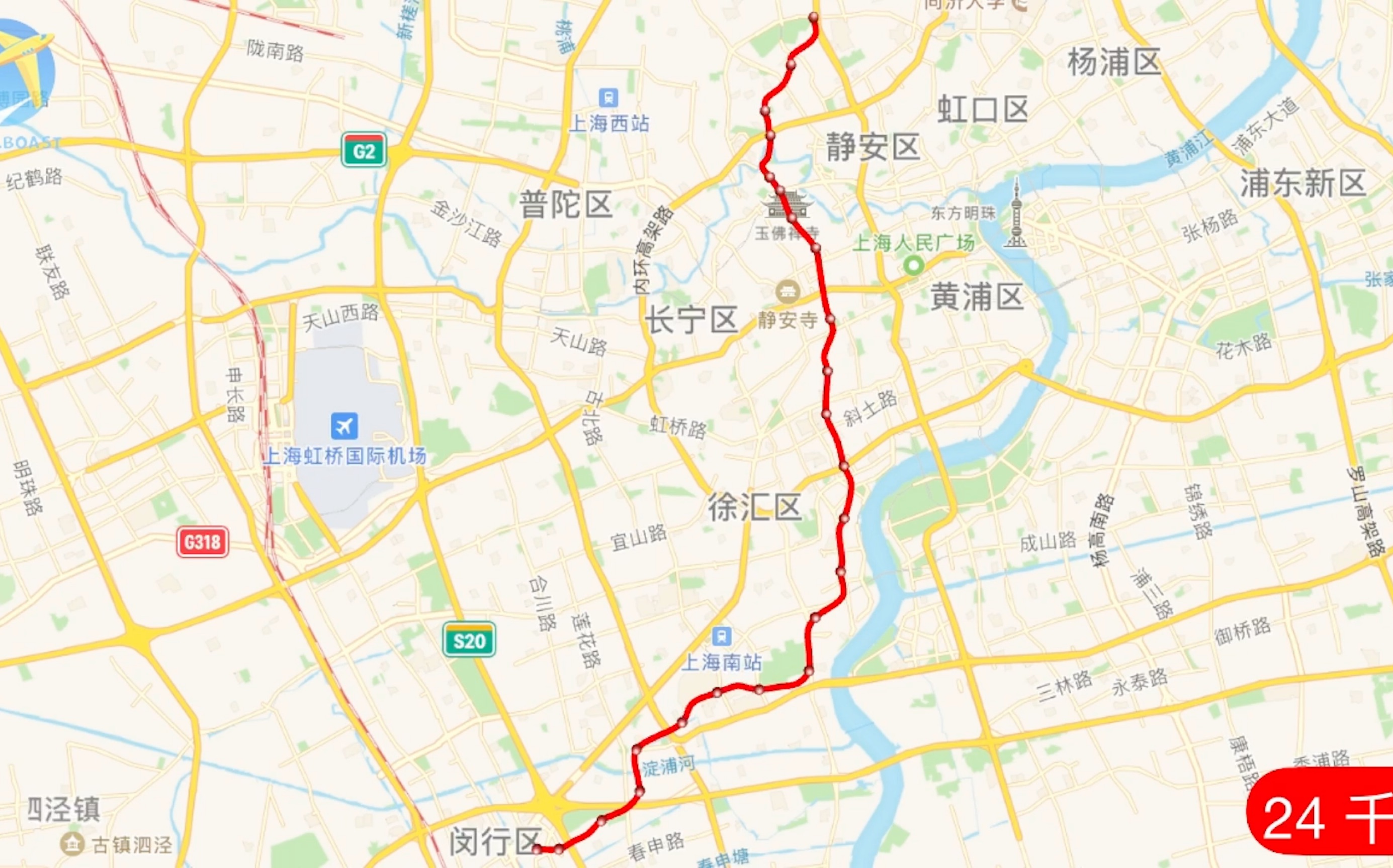 继续加密线网?【轨道交通/上海/胡乱规划】上海轨道交通103号线