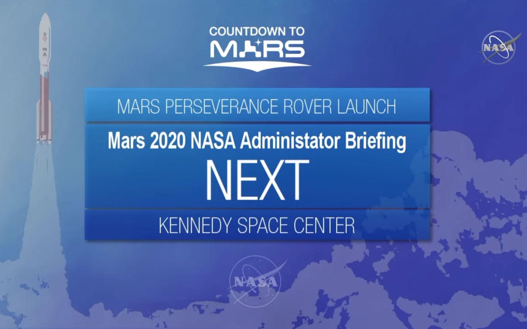 【NASA】毅力号发射倒计时,持续跟进中