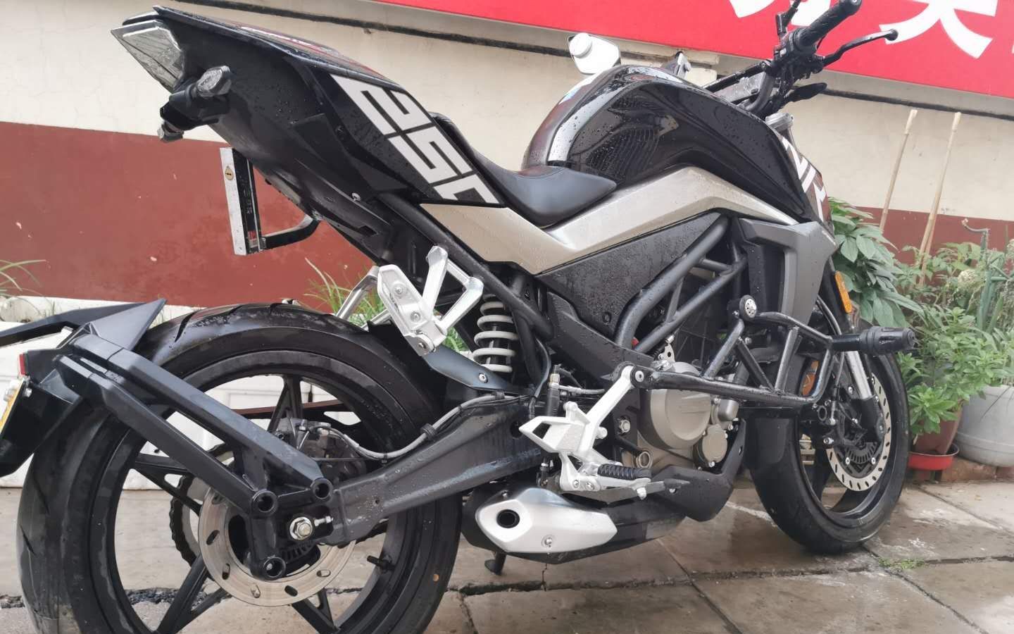 第一次动手给我的春风NK250做保养