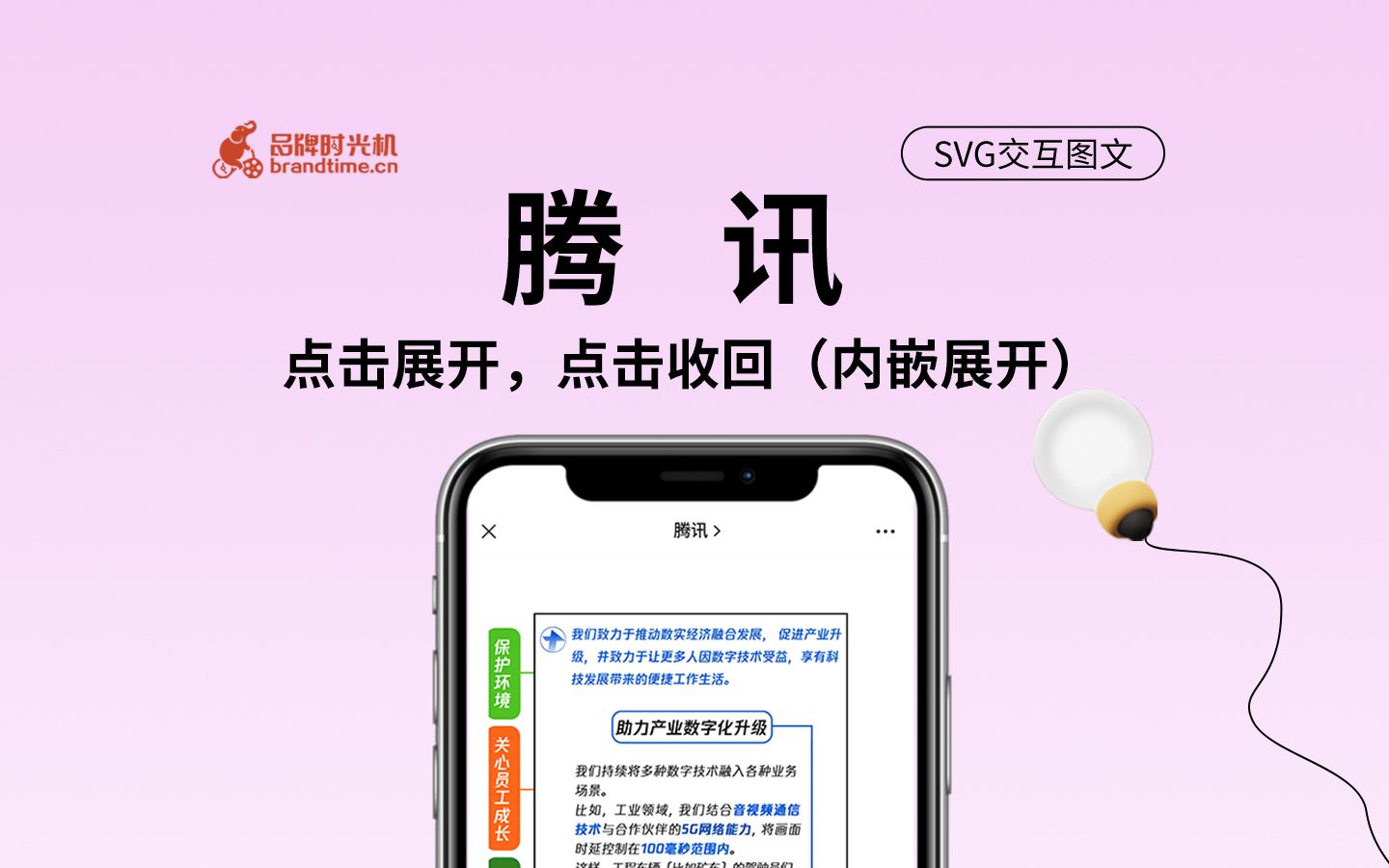 『腾讯』交互:点击展开,点击收回(内嵌展开)