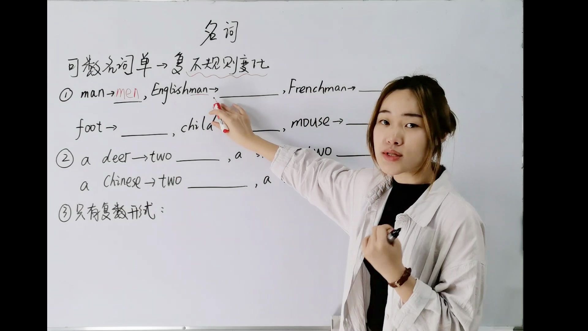 2021年高职高考英语 名词的单复数