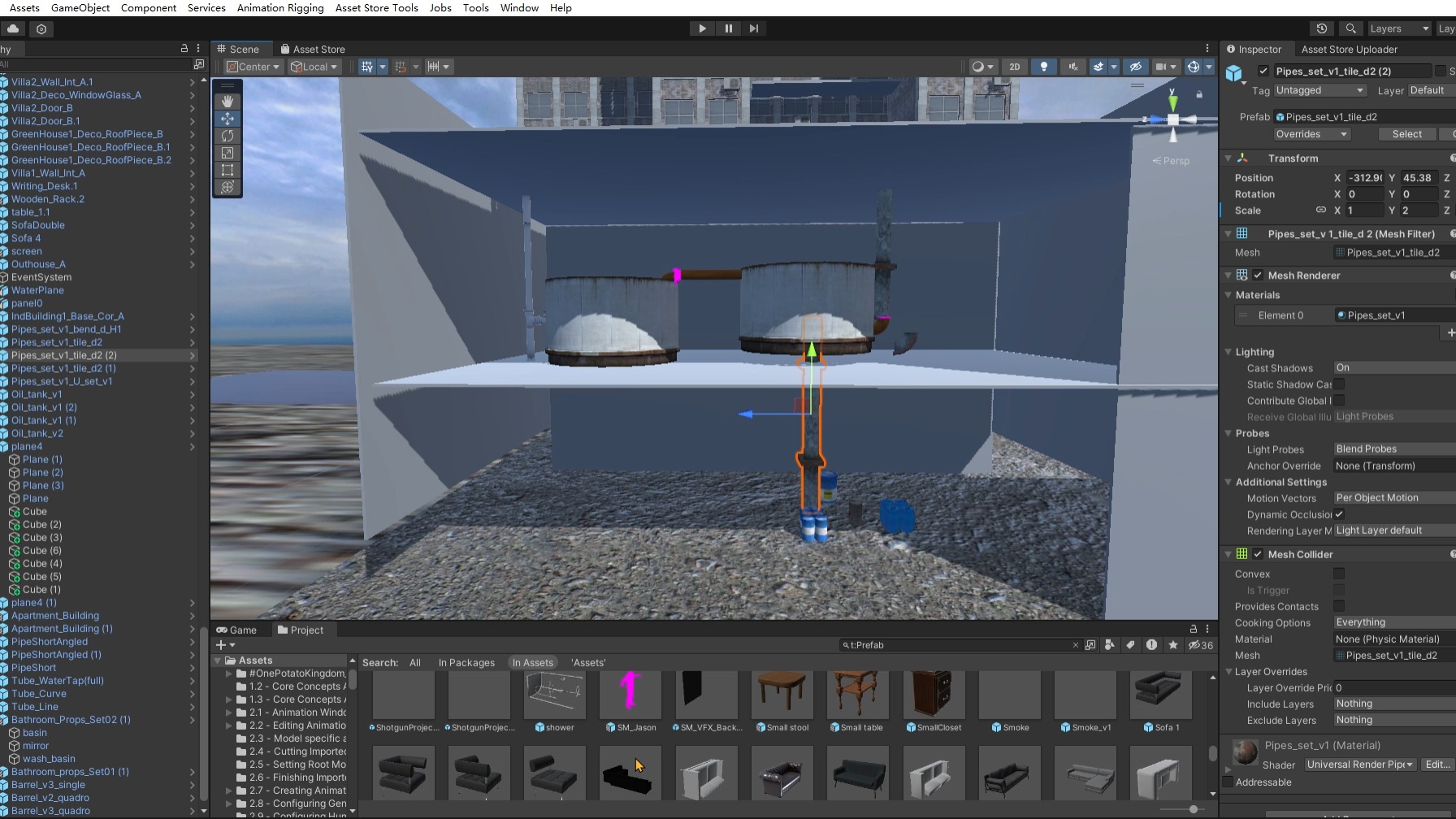 城市住宅楼小区污水污水自处理系统