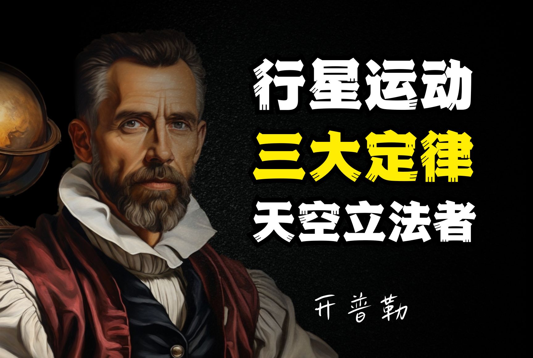 天空立法者开普勒:我曾测天高,而今量地深,精神归于天上,肉体安眠地下