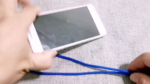 户外应急手机挂结 适合应急做个简单挂结