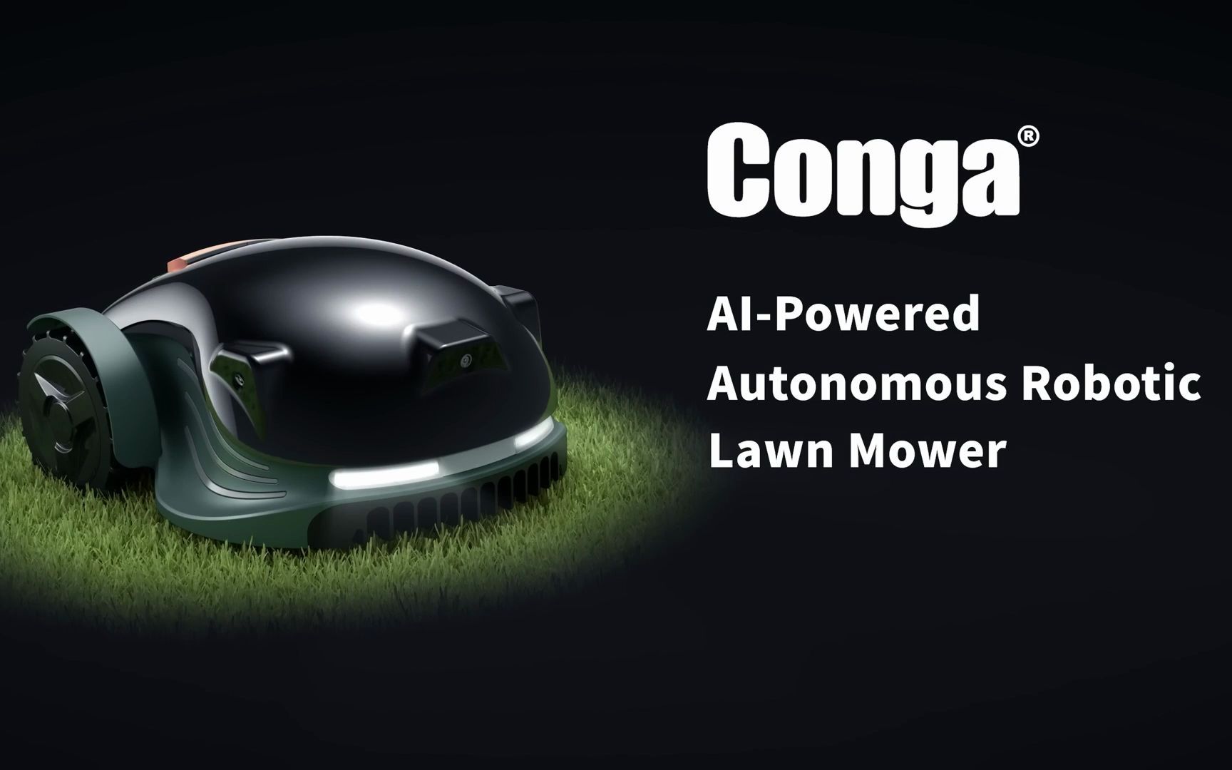 Kickstarter众筹热门项目 | Cong,人工智能驱动的自主割草机器人