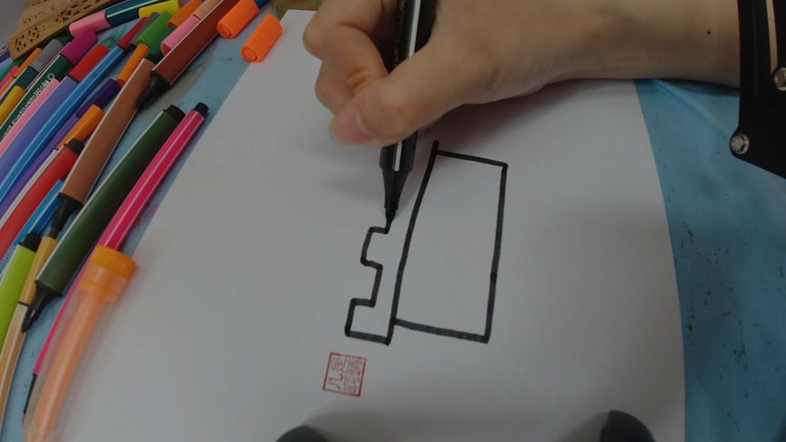 这么漂亮的城堡你会画吗