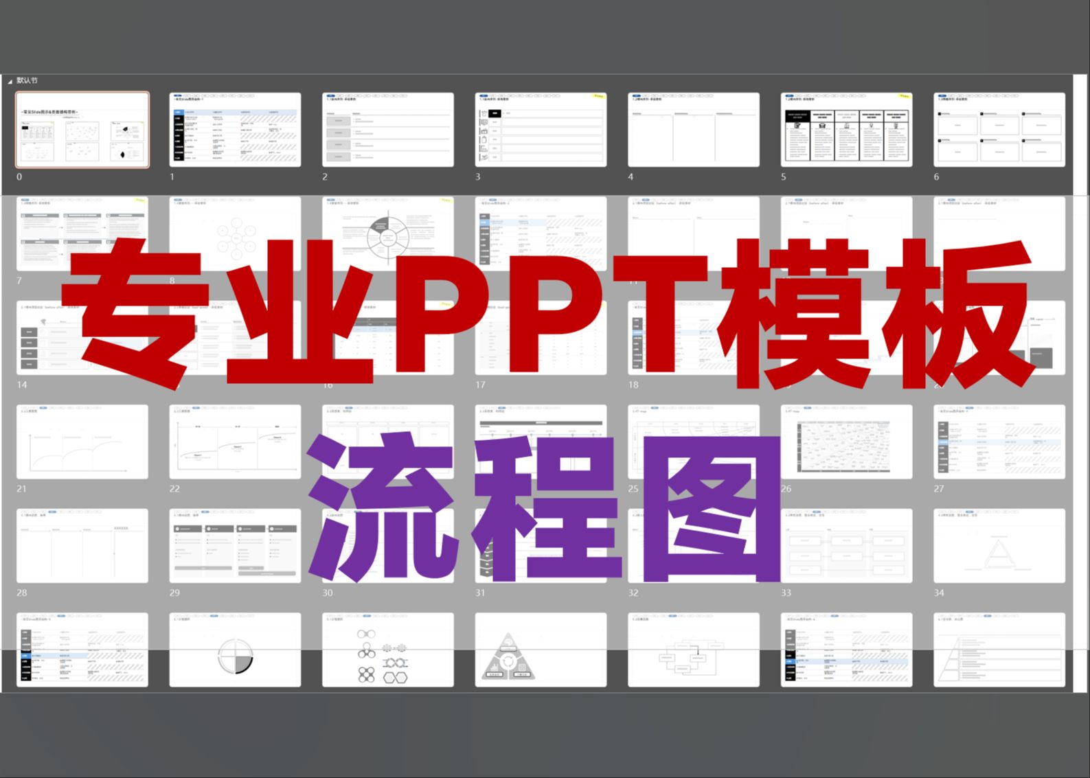 【PPT图示手册】之4.流程图
