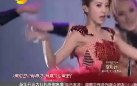 蔡依林内地第一次跨年表演