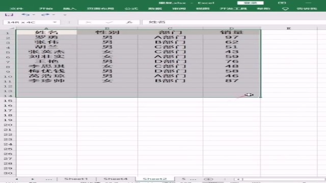 .加上边框,我还给他设置了有数据的单元格自动给他.
