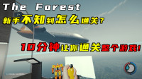 森林:新手不知道怎么通过?10分钟让你通关整个游戏!完结