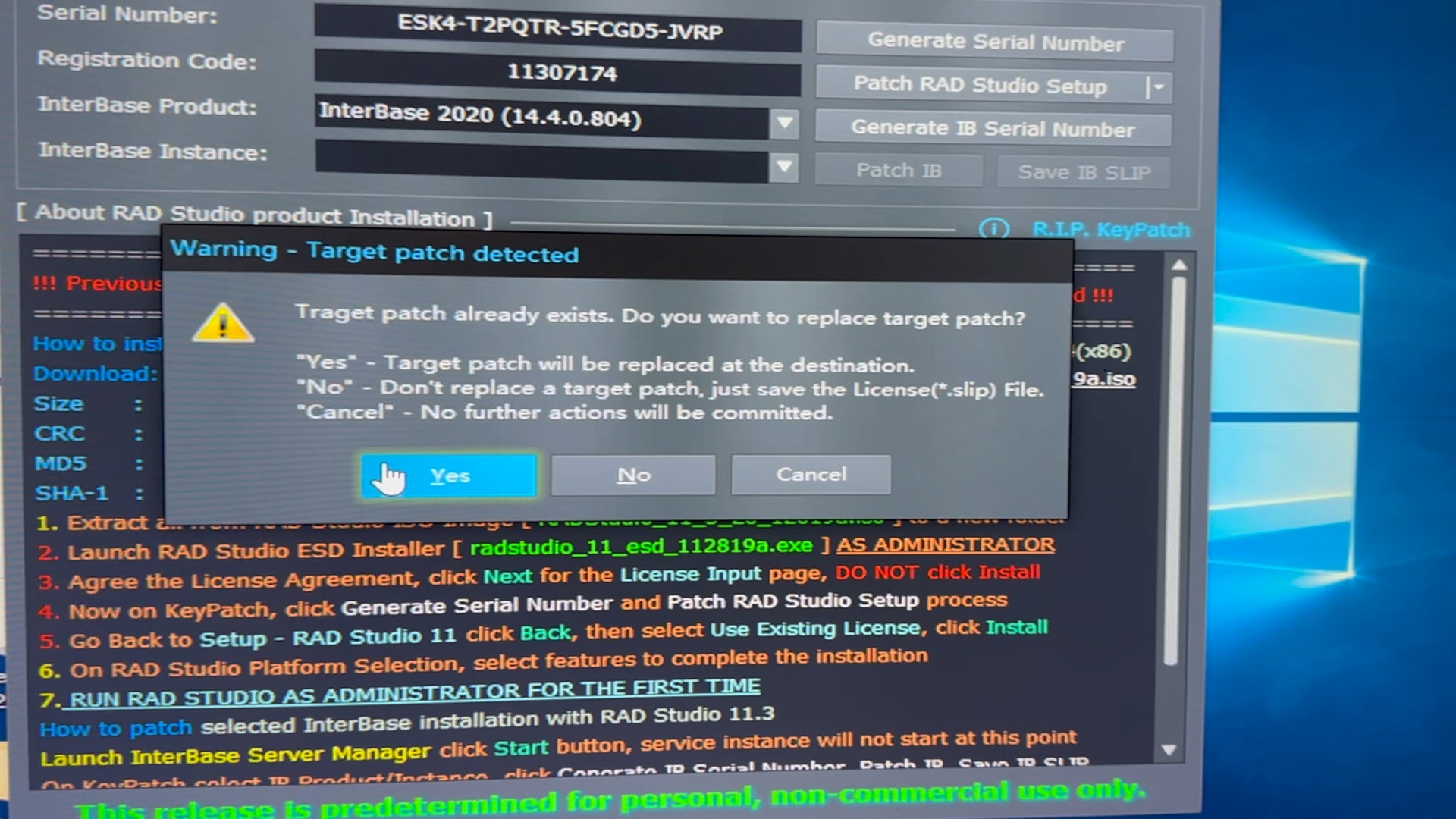 Rad studio很多人安装这个卡住了 研究一下是这样的 网上说的都不好用