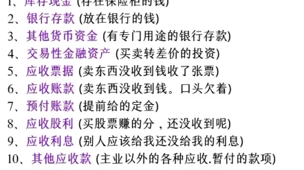 大白话教你秒懂会计科目表!