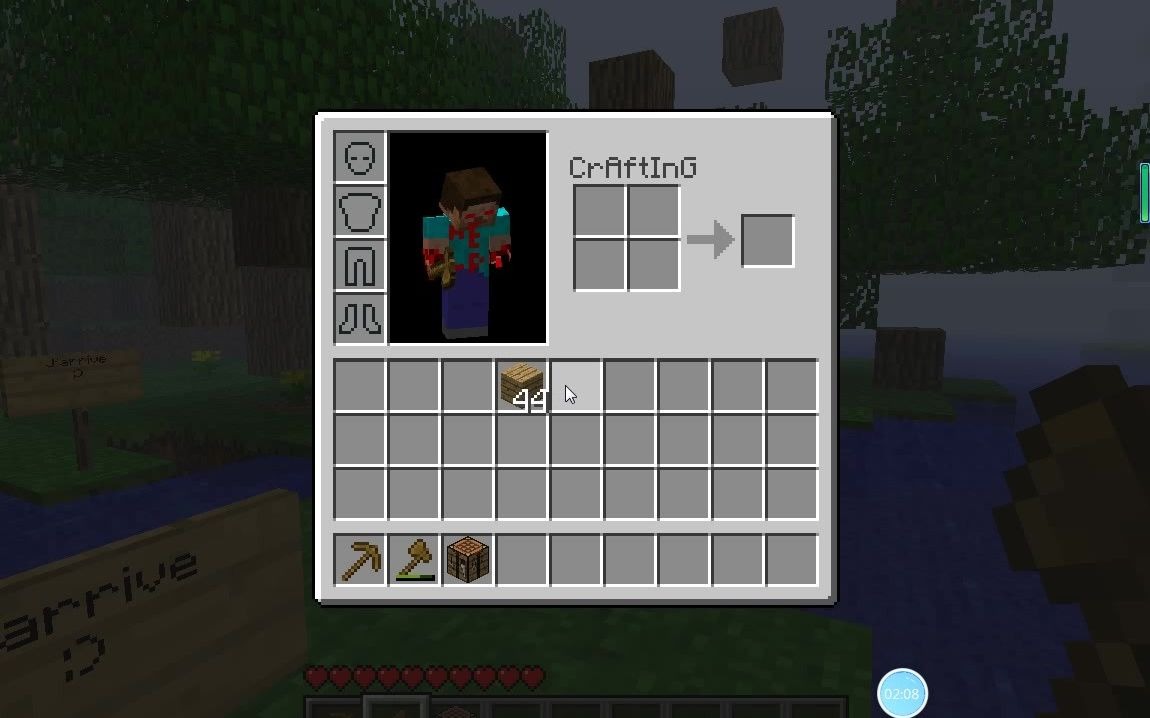 Minecraft诡异版?!_我的世界