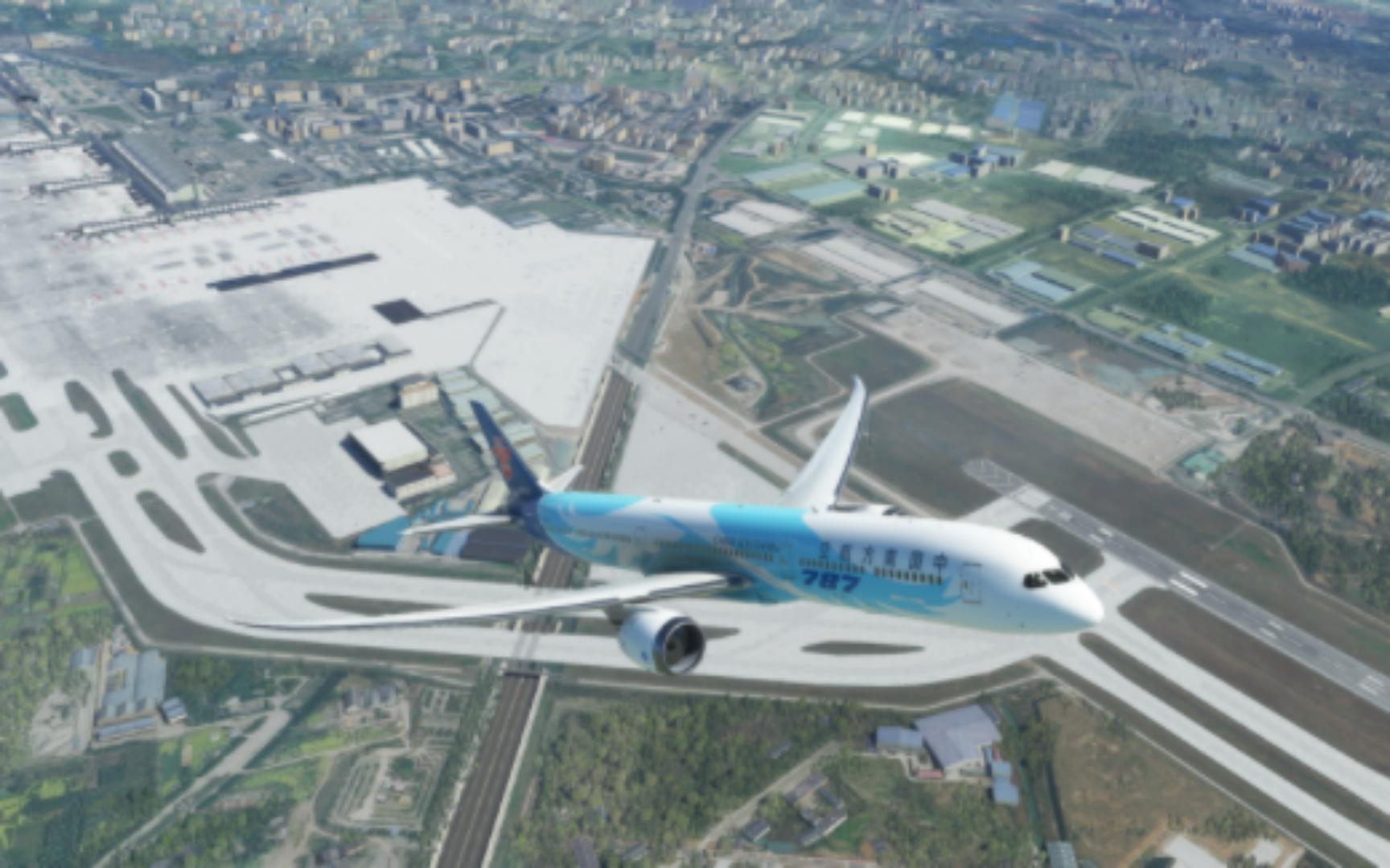 微软模拟飞行2020 成都双流(CTU)→东京羽田(HND)