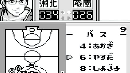 【超怀旧】GB版灌篮高手游戏实况解说