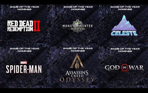 TGA2018 年度最佳游戏提名宣传片