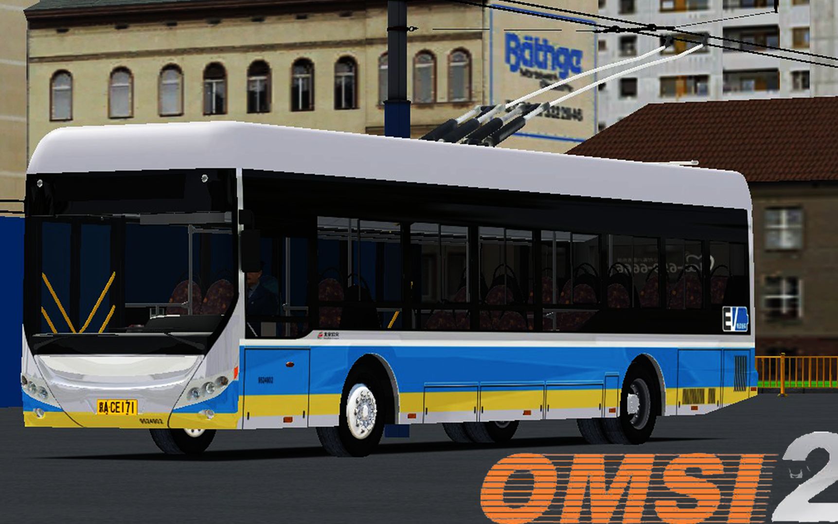 巴士模拟2 #293:北京市114路地图之专线75路试玩 | OMSI 2 北京市 ...