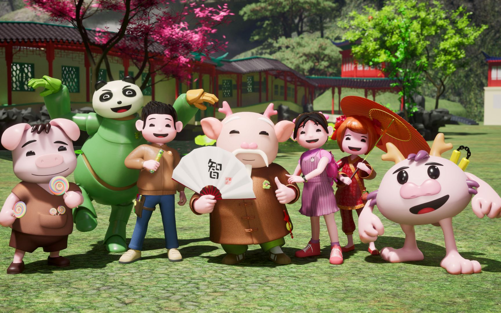 原创动画短片:皮皮和琪琪——月饼大作战 UE4制作