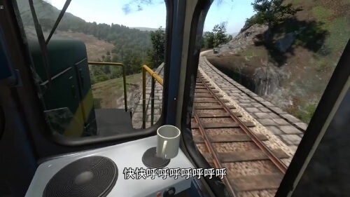 开车吃饭是很危险的一件事脱轨山谷火车游戏推荐模拟驾驶游戏