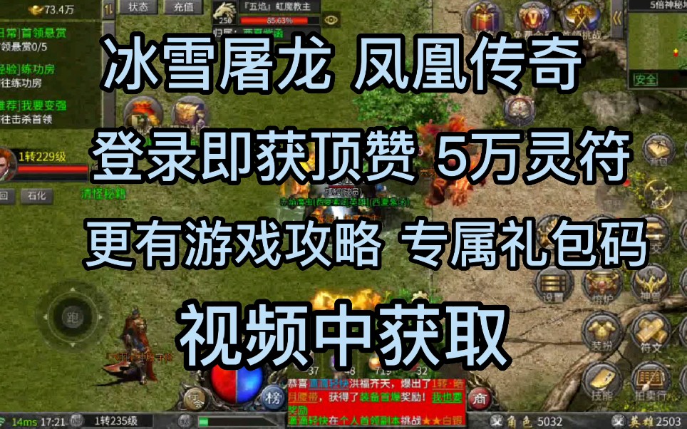 凤凰传奇手游转生攻略,游戏礼包码兑换