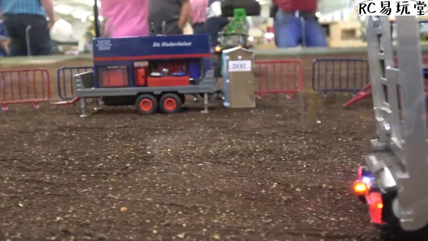 小比例工程机械模型,麻雀虽小什么都全