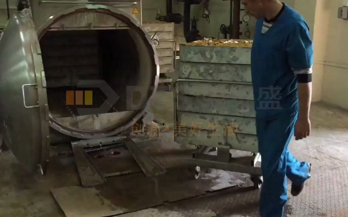 袋装食品杀菌锅 鼎泰盛杀菌锅厂家实际操作客户现场