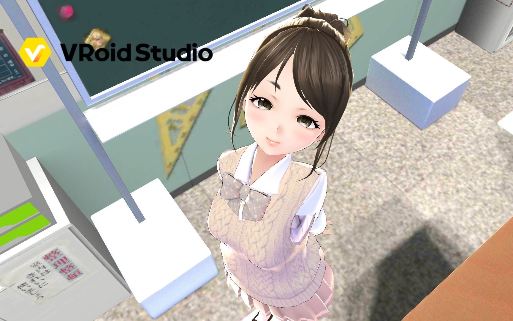 【VRoid Studio】手機版5分鐘製作人物與 OBS / VMagicMirror 去背應用