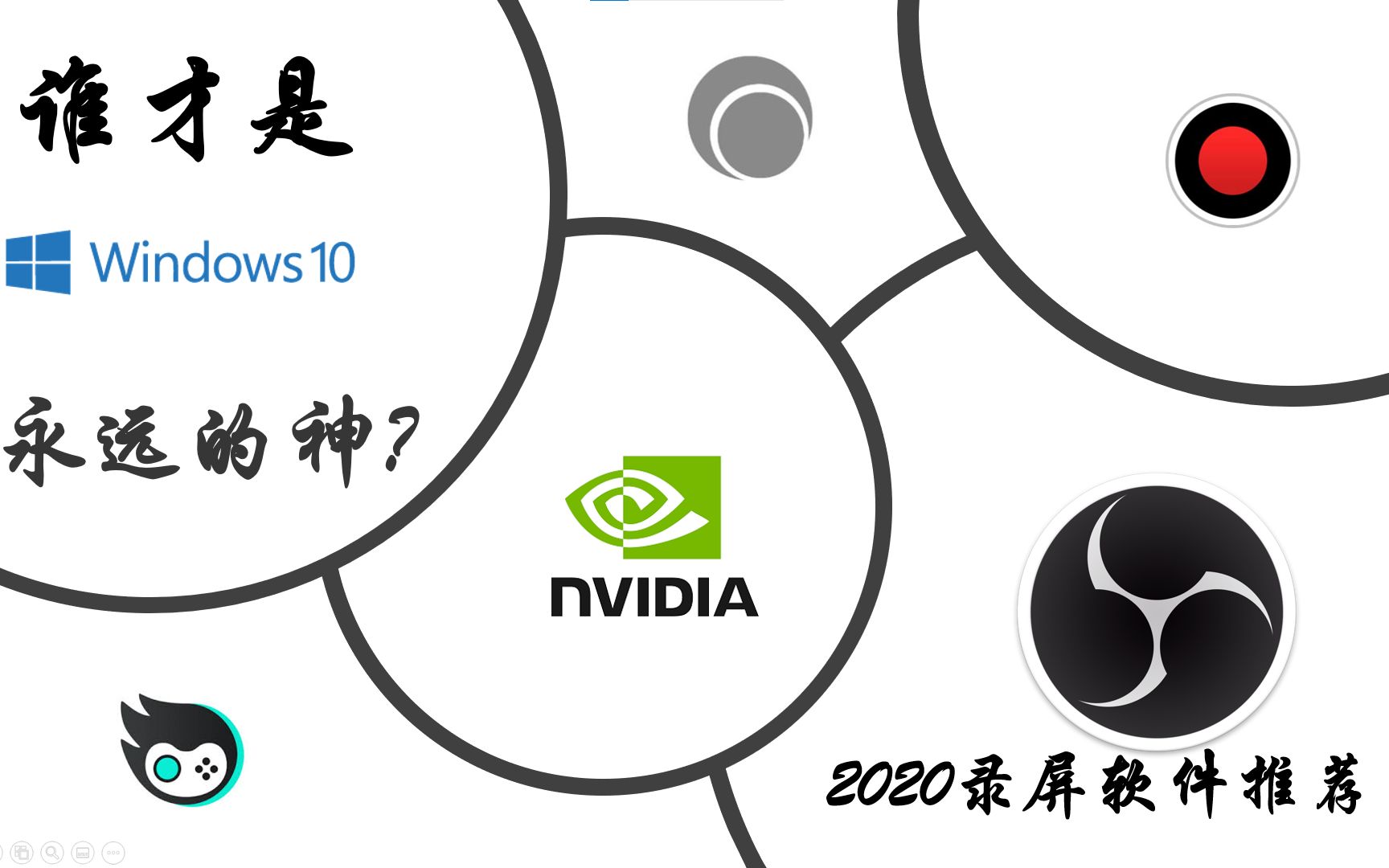 【伦伦】包会系列录屏软件推荐,2020年了,你还在用OBS录屏吗?
