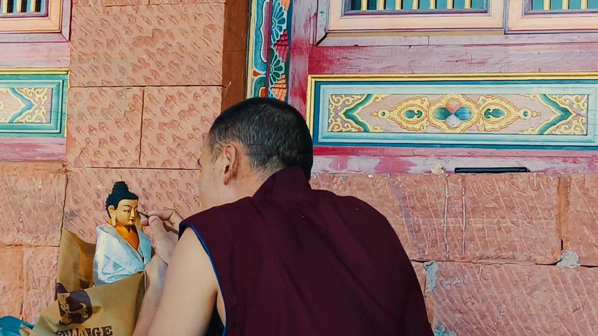 信仰的好坏在于自己的虔诚祈祷#藏传佛教文化 #藏文化 #西藏