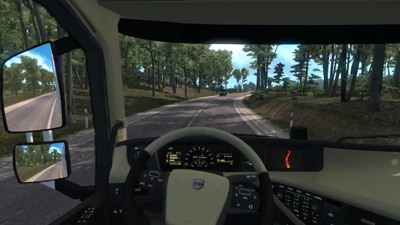 欧洲卡车模拟2 【波罗的海DLC】试玩