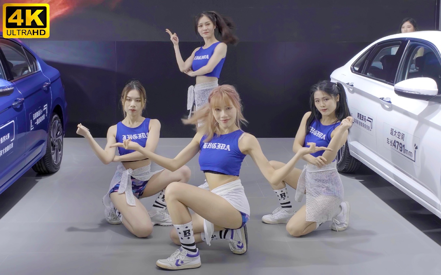 2022年6月,一汽大众展台美女舞蹈 南宁车展4K