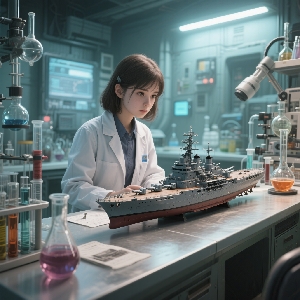 化学实验室的日常 