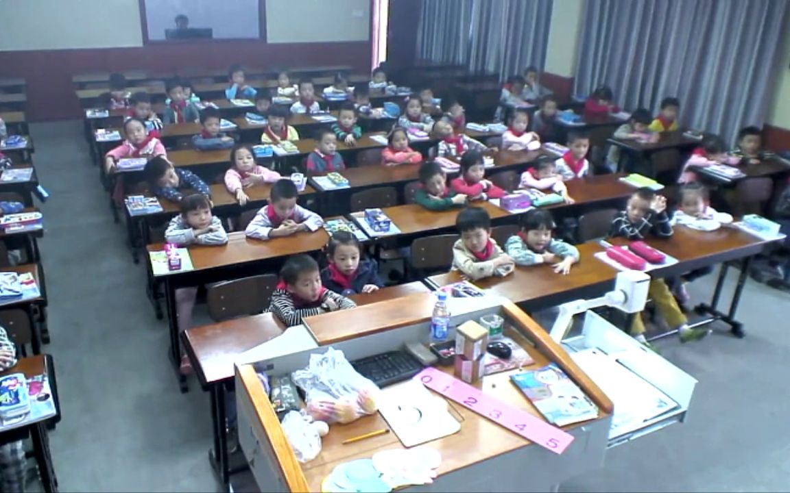 【获奖】人教版一年级数学上册_0的认识-王老师公开优质课视频