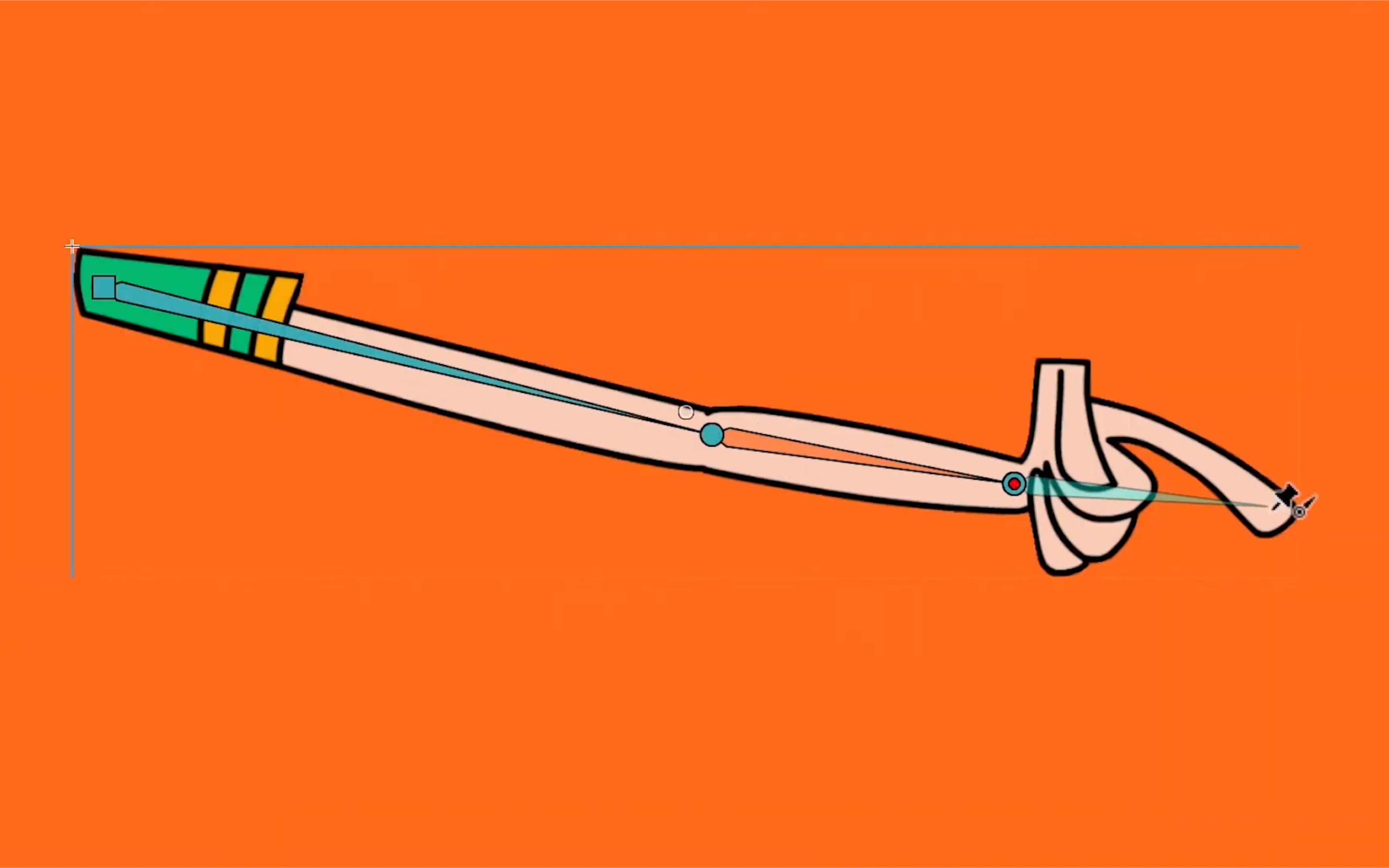 重大更新!Adobe Animate22.0.2中的全新骨骼工具