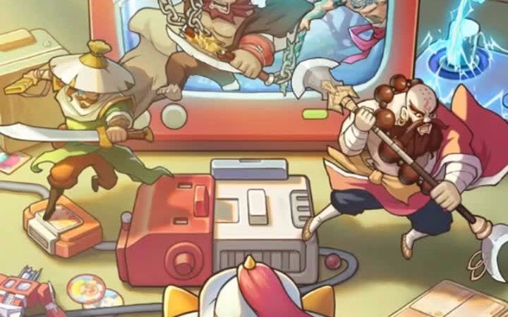 【小浣熊百将传】读取进度画面