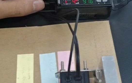 颜色传感器4种色彩同时检测教程视频