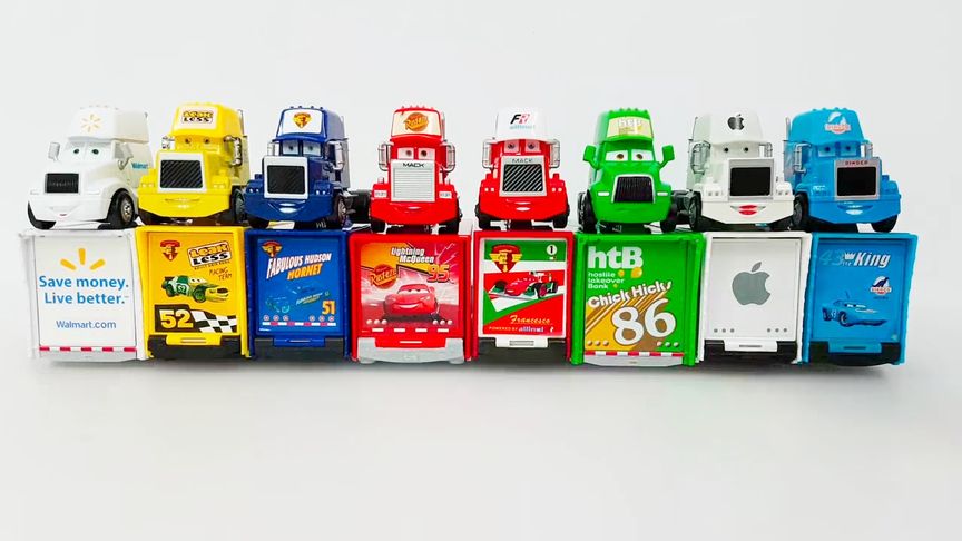 越看越精彩!赛车总动员麦昆全体大集合,你最喜欢哪一个呢?