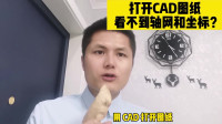 打开CAD图纸,看不到轴网和坐标?用CAD快速看图打开又能看到!