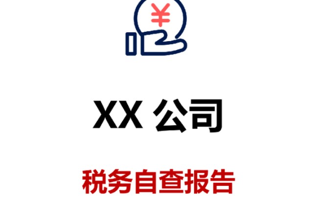 XX公司税务自查报告