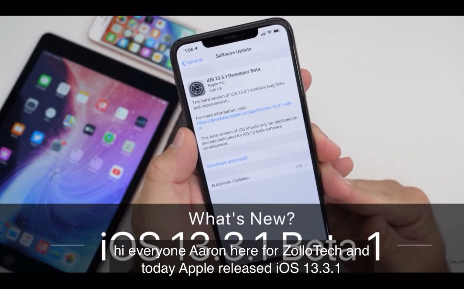 苹果iOS13.13.1测试版beta1发布,新功能是什么